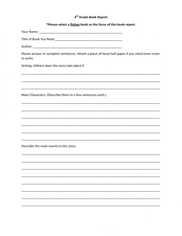 Book Outline Example Template Business