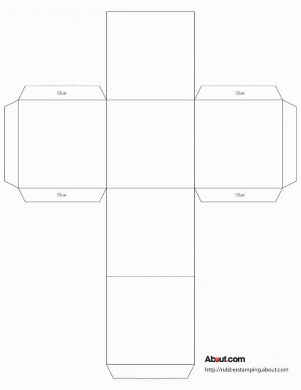 Cardboard Box Template Template Business