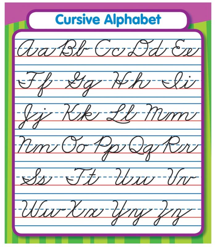 Cursive Writing Fonts Template Business