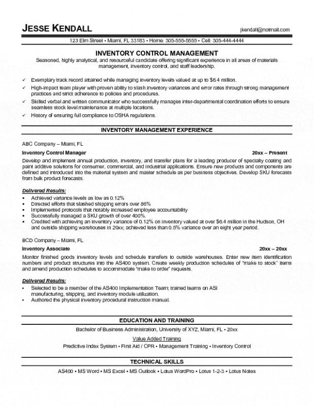 Director Of Operations Resume Template Business