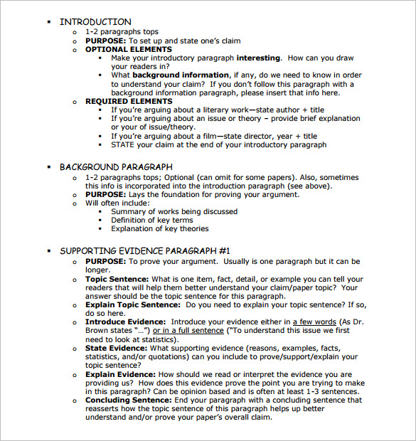 Essay Outline Example Template Business Essay Outline Example Template Business