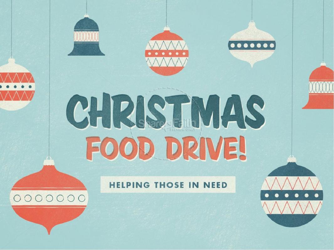 Food Drive Poster Template Business