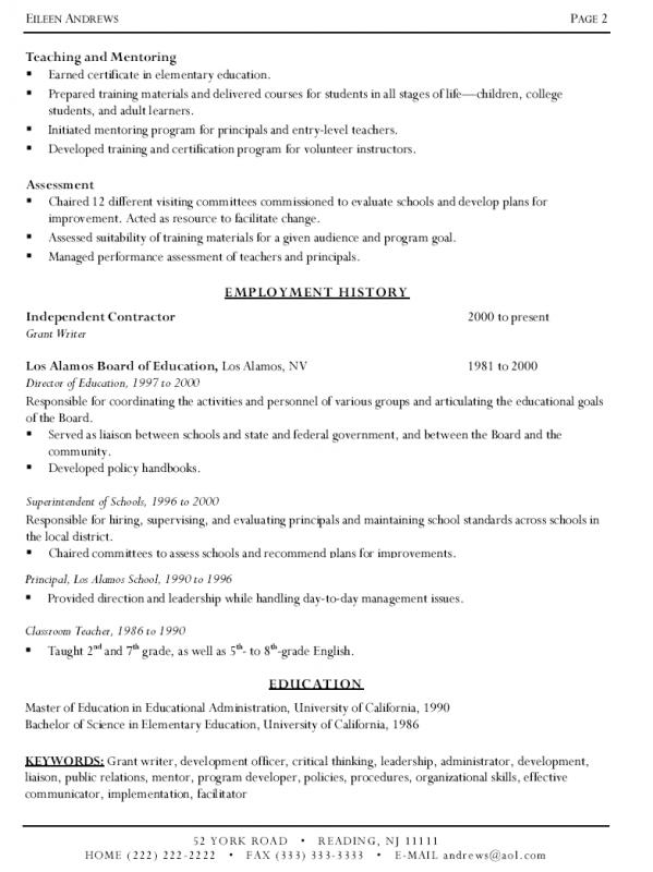 Grant Writing Examples Template Business
