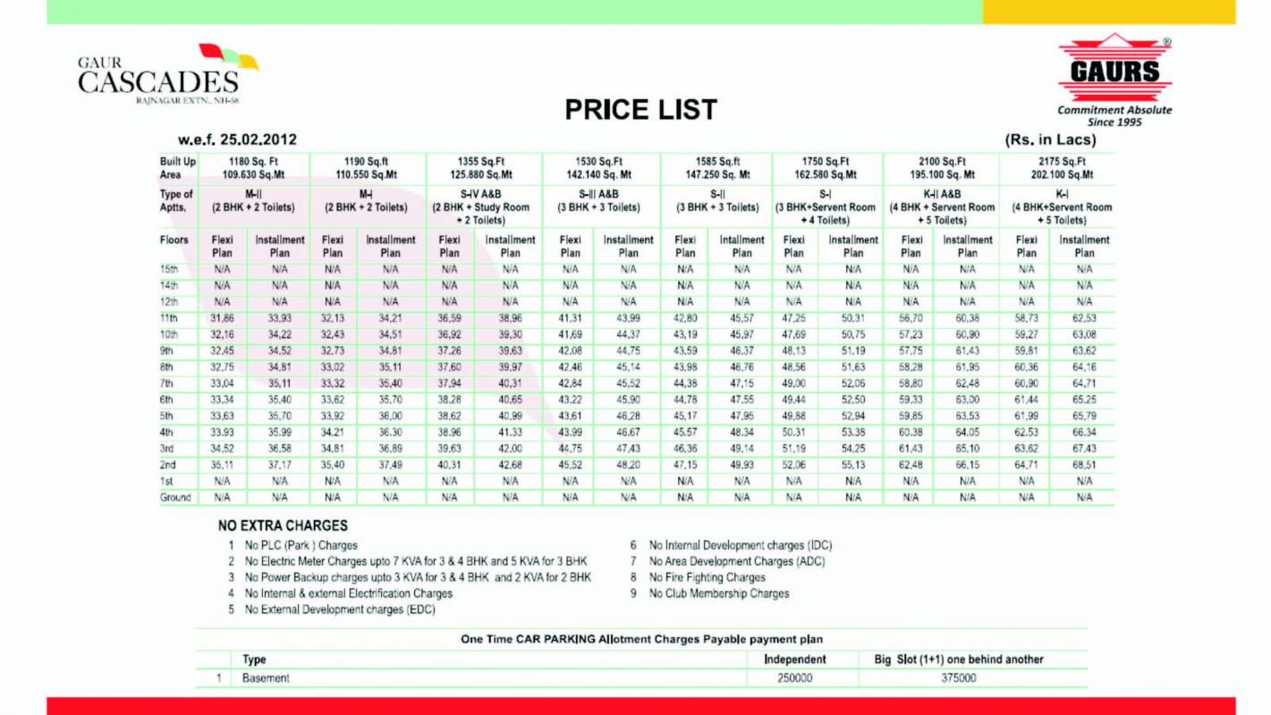 House Cleaning Price Lists Template Business