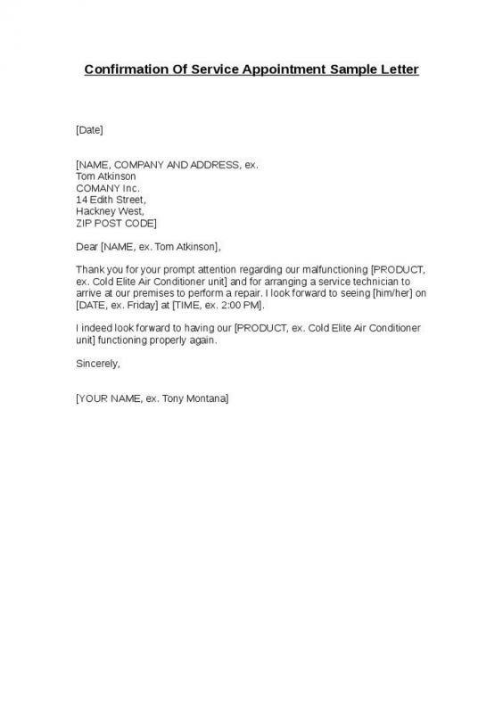 Interview Confirmation Email Template Business