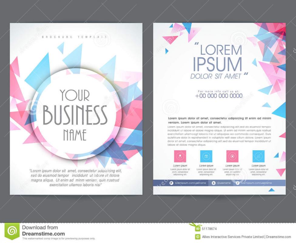 Magazine Advertisement Template Template Business