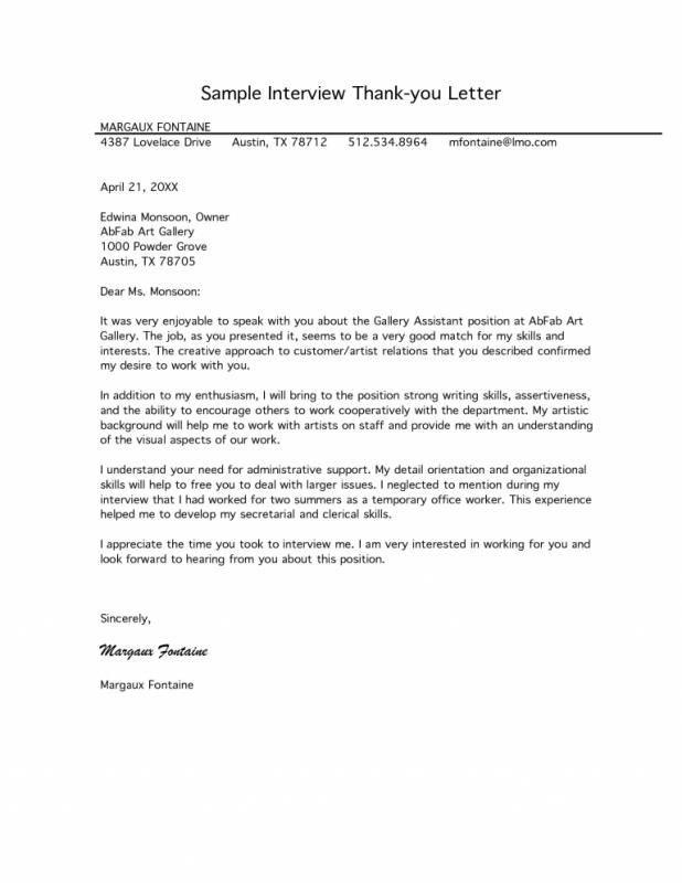 Medical School Interview Thank You Letter Template Business Medical School Interview Thank You Letter Template Business