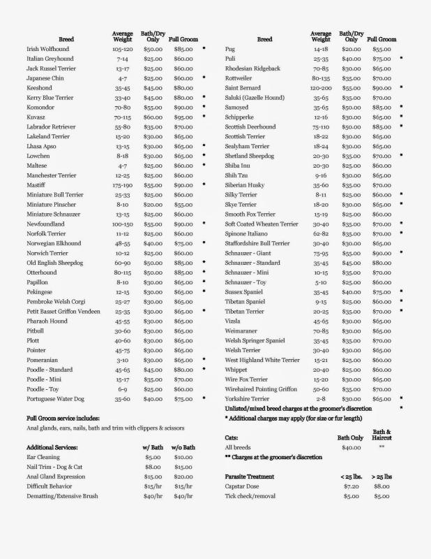 Pricing Sheet Template Template Business