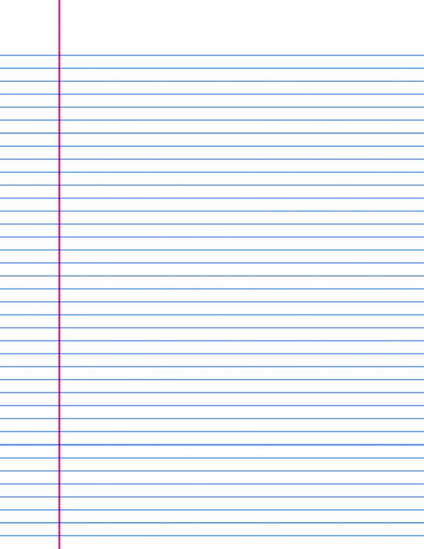 Printable Lined Paper Free Pdf Get What You Need For Free