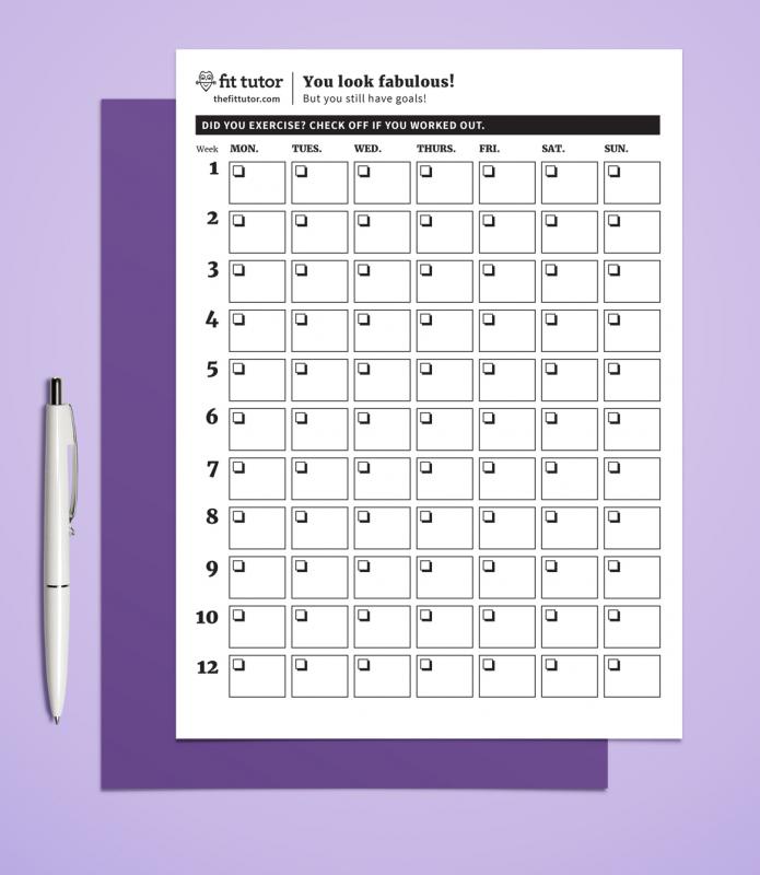 Printable Weightloss Chart Customize And Print