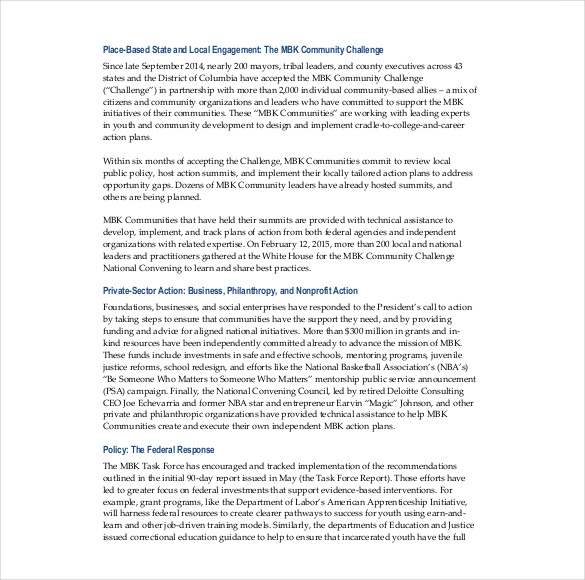 Progress Report Example Template Business