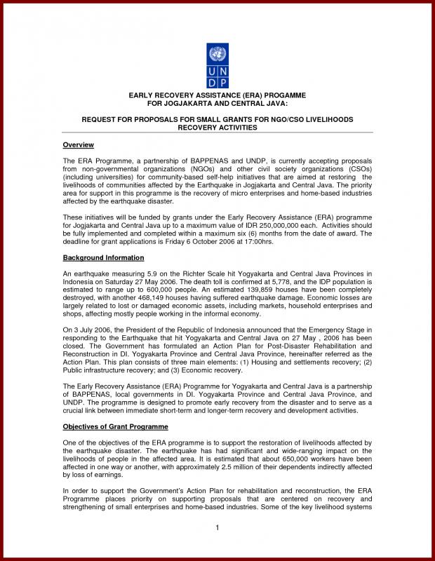 Project Proposal Sample Template Business