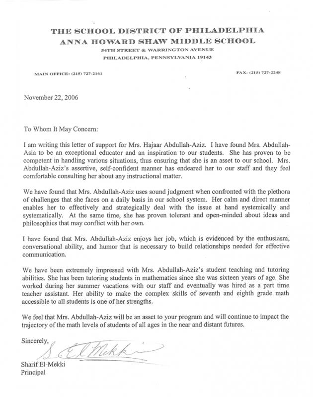 Sample Letter Of Recommendation For Graduate School Template Business
