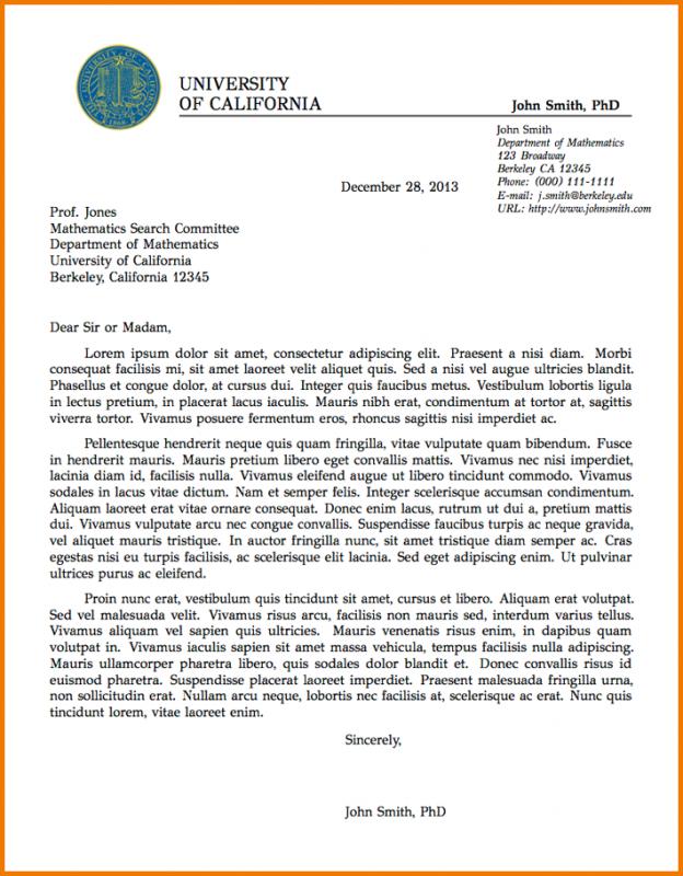 Visiting Scholar Invitation Letter Sample