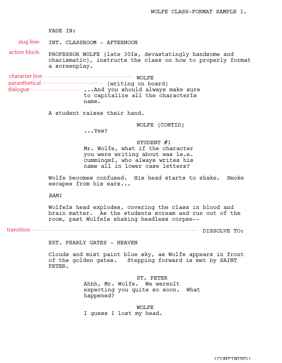 Script Writing Template Template Business