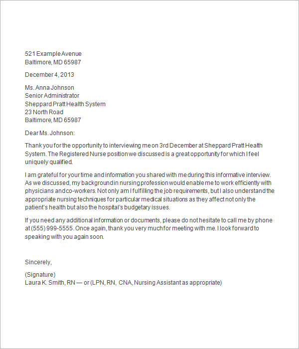 Second Follow Up Email After Interview Sample Template Business