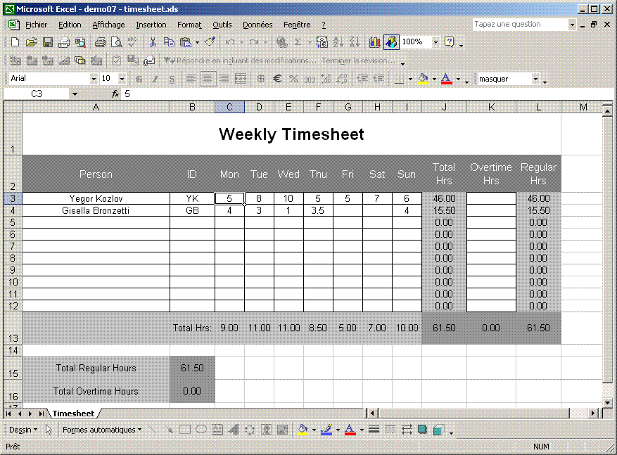 Dentrodabiblia Excel Time Sheet