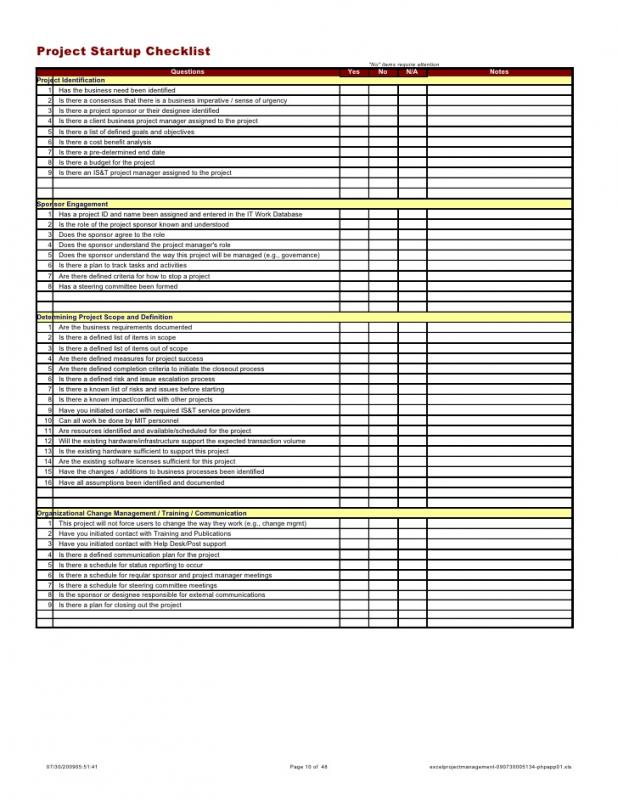 Wedding Checklist Excel Template Business
